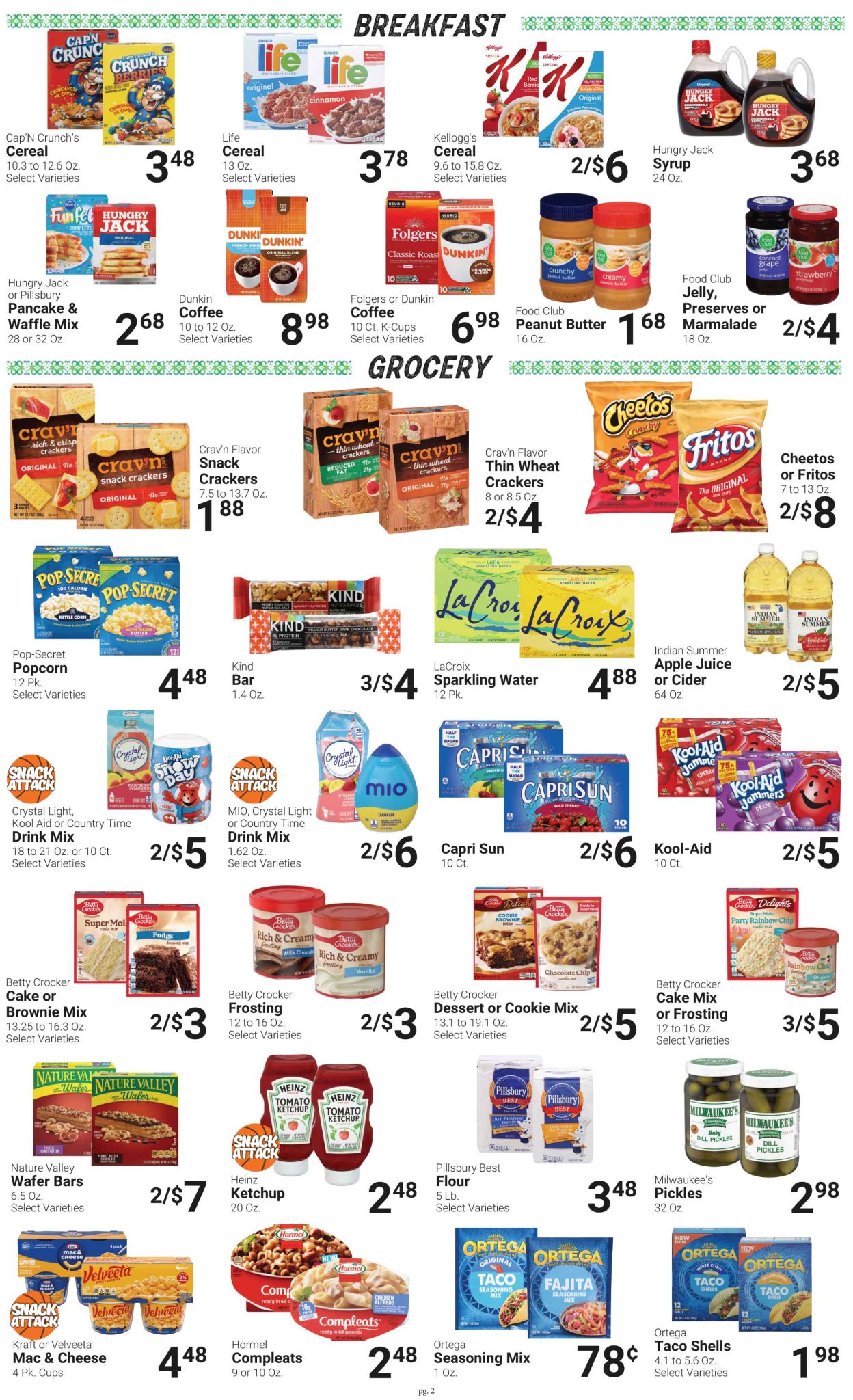 Weekly Ad & Specials - Crossroads Market | Green Lake, WI