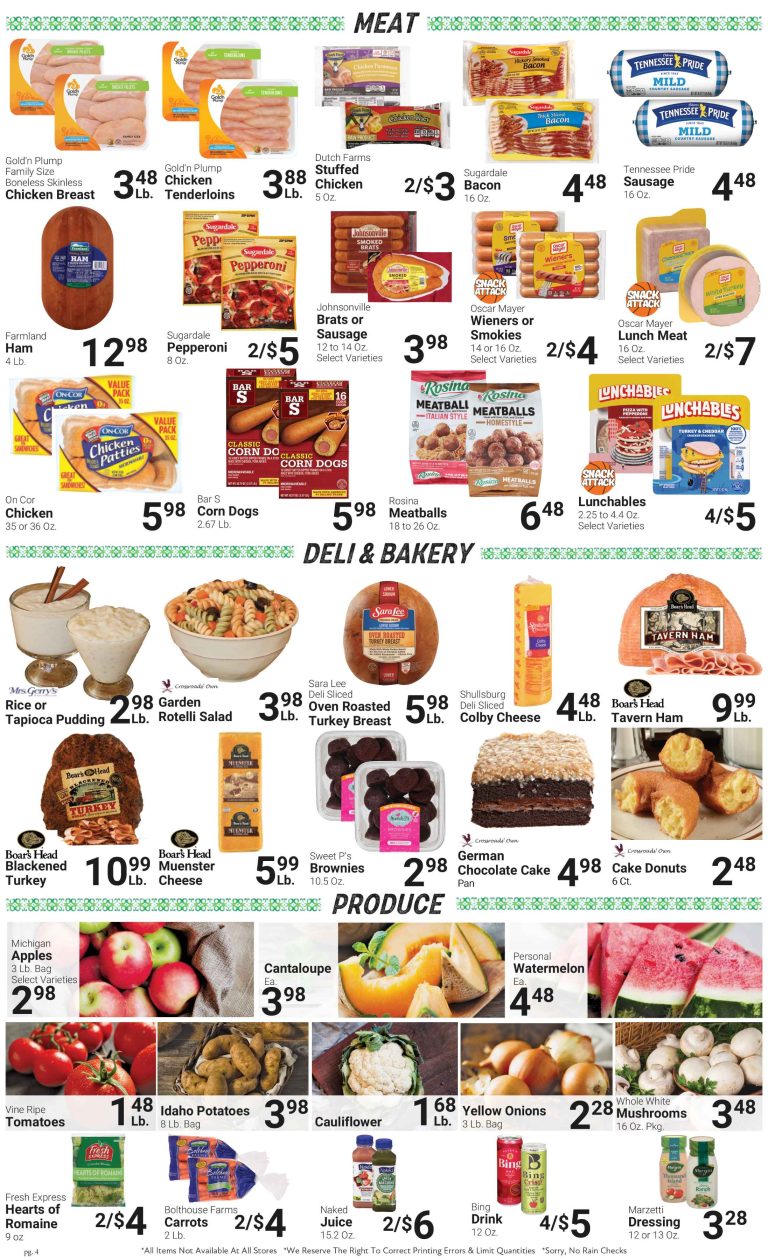 Weekly Ad & Specials - Crossroads Market | Green Lake, WI